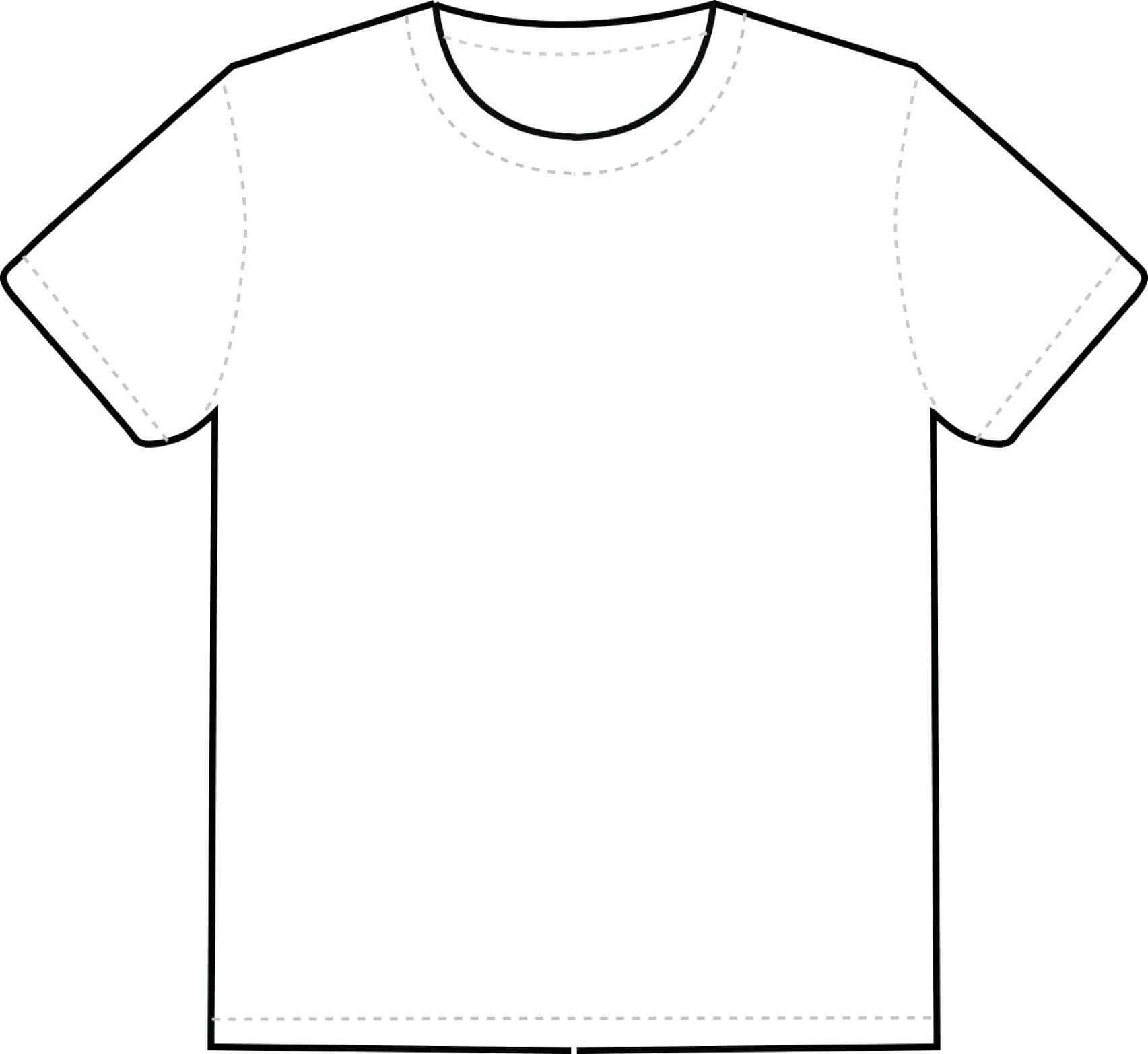 Tshirt Template Printable Printable Blank World