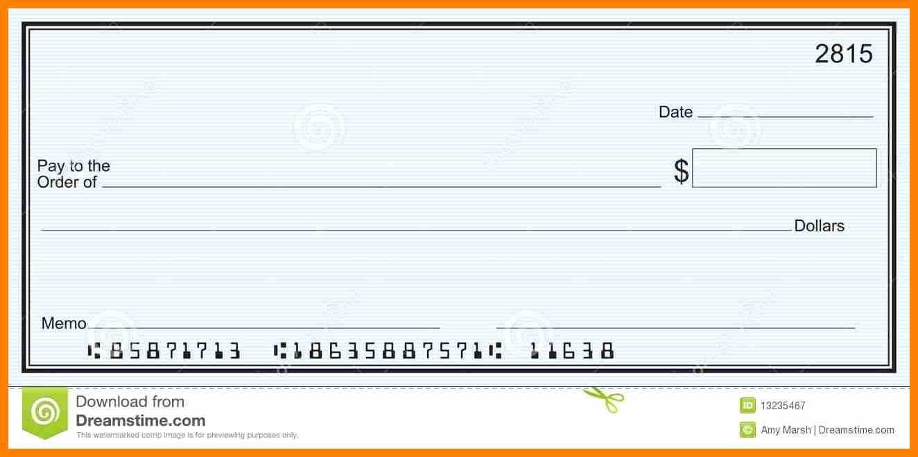 Editable Blank Check Template Word Document Clip Art Library Vrogue