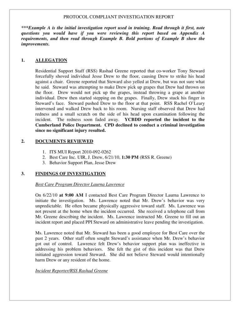 Workplace Investigation Report Template Professional Template Examples workplace-investigation-report-template-professional-template-examples