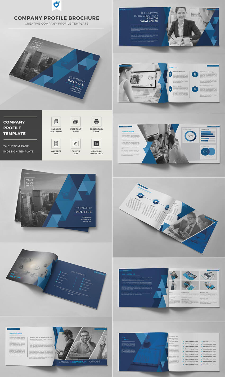 30 Best Indesign Brochure Templates Creative Business In Adobe 