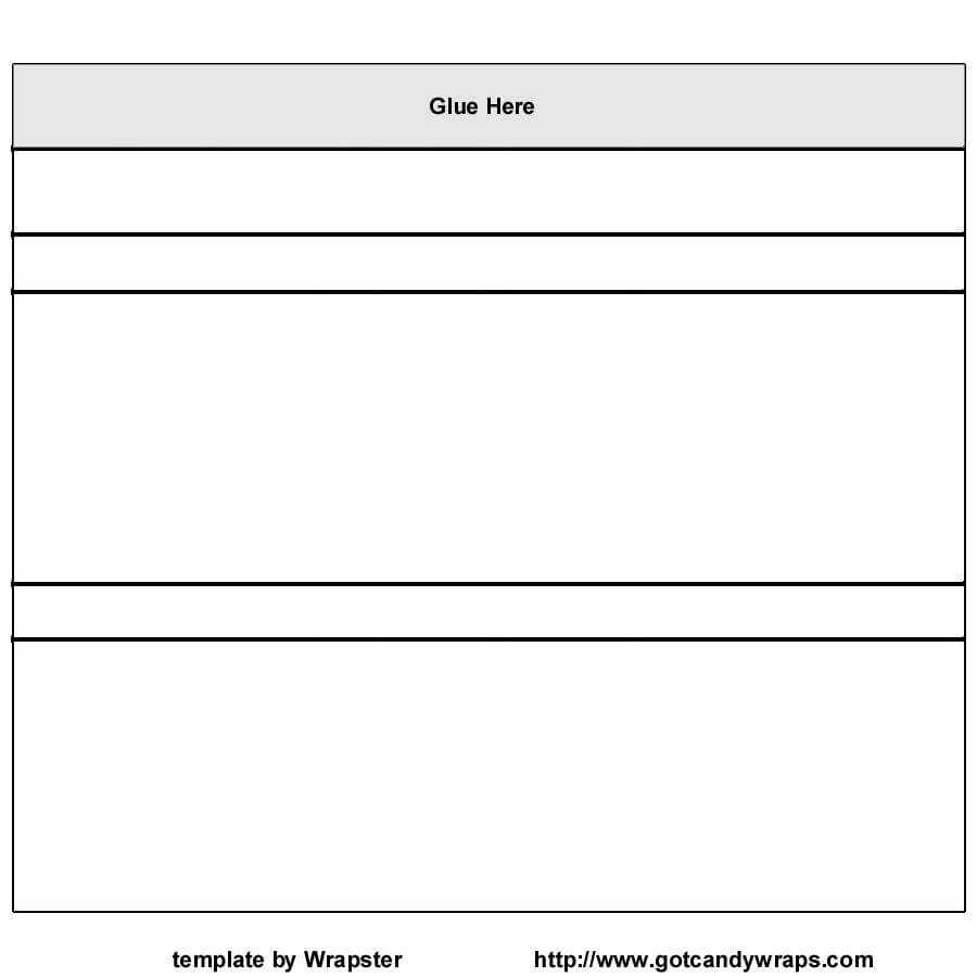 Blank Candy Bar Wrapper Template For Word Gridklo